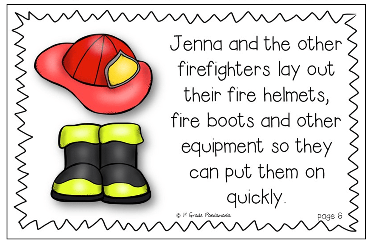 Fire Safety with Firefighter Jenna - 1st Grade Pandamania