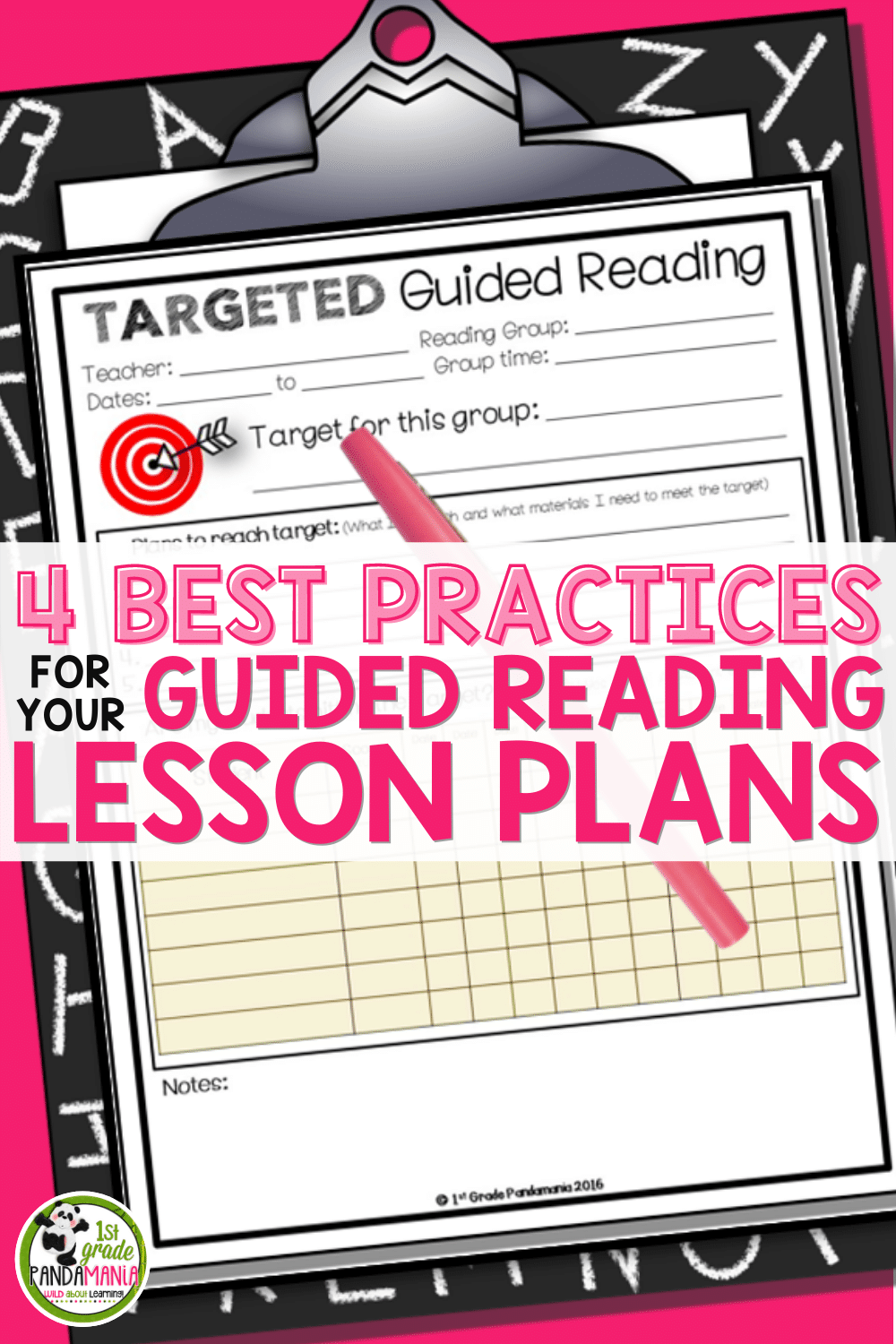 4 Guided Reading Must-Dos - 1st Grade Pandamania