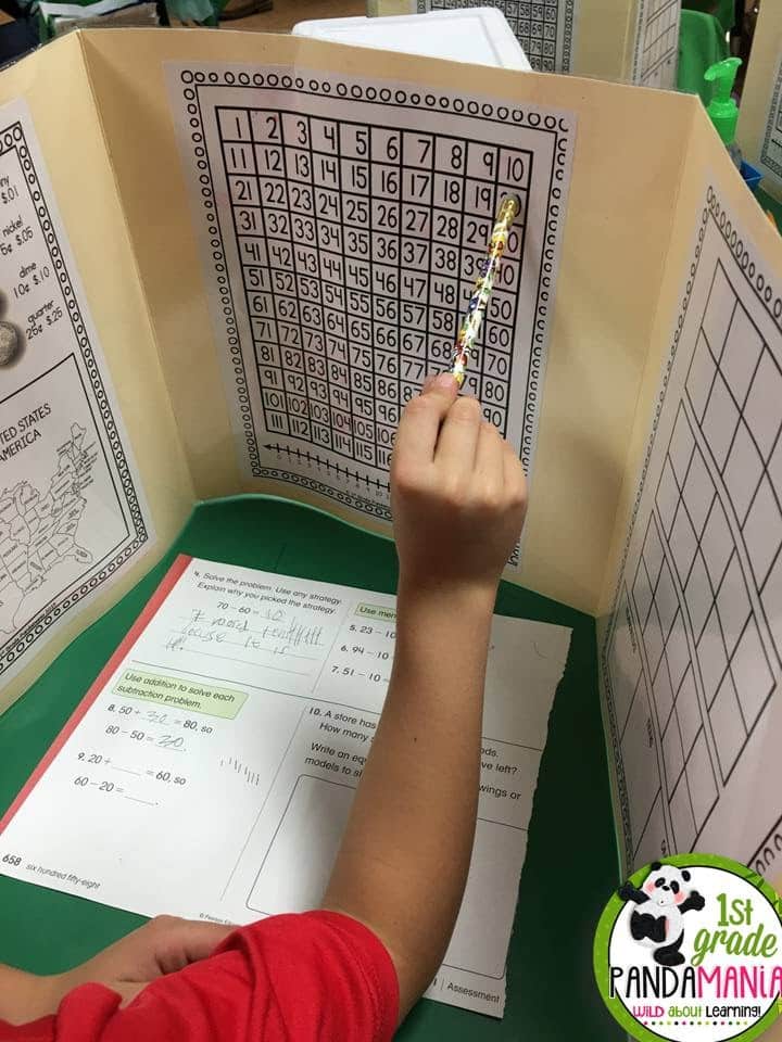 MUST Have: Privacy Resource Folders - 1st Grade Pandamania