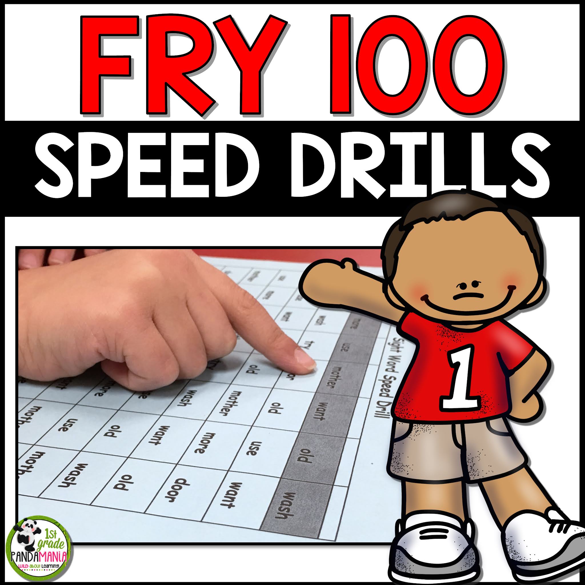 The POWER of Fluency Speed Drills - 1st Grade Pandamania