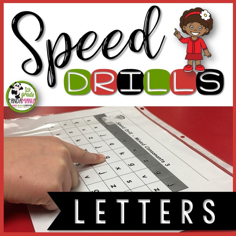 The POWER of Fluency Speed Drills - 1st Grade Pandamania