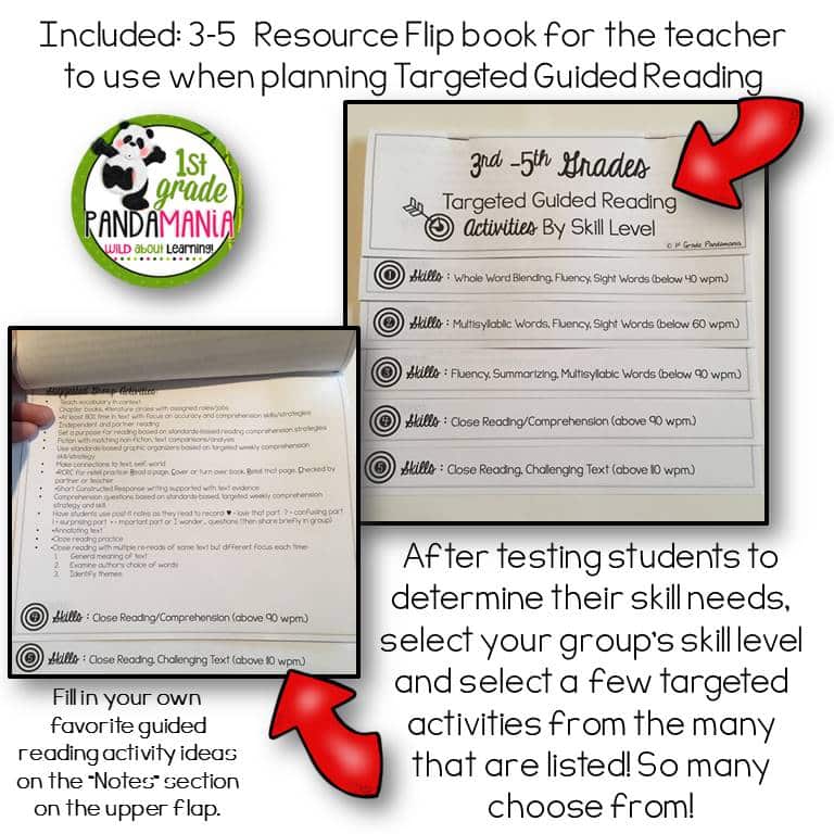 TARGETED Guided Reading - 1st Grade Pandamania