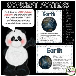 Easy Solar System Activities Packet For 1st, 2nd, And 3rd Grades! | 1st ...