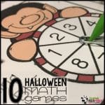 10 Halloween Math Games + FREEBIE! - 1st Grade Pandamania