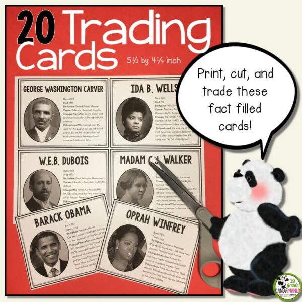 Black History Activities With Posters FREEBIE | 1st Grade Pandamania