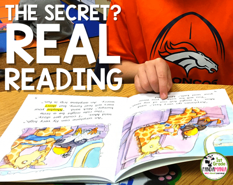 The Secret? REAL Reading - 1st Grade Pandamania