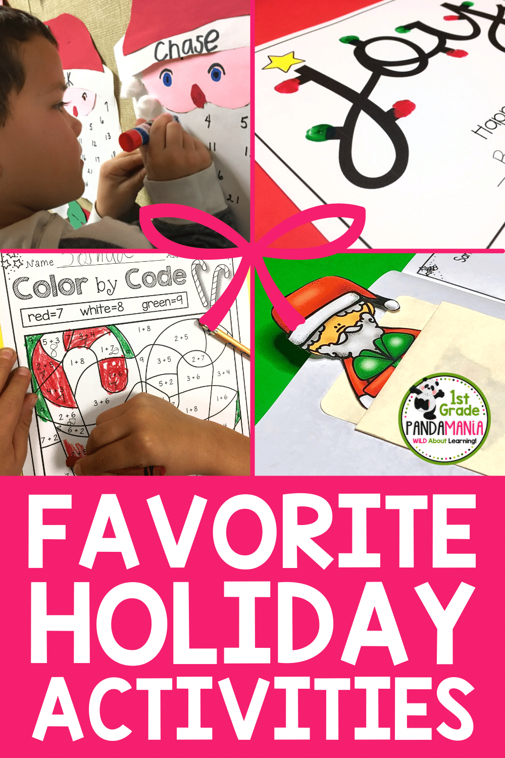 Holiday Classroom Rotations! 2 Freebies and a Download! - 1st Grade ...
