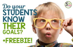 Do Your Students Know Their Goals? + FREEBIE! - 1st Grade Pandamania