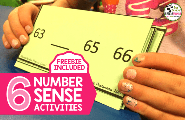 6 Fun Number Sense Activities To Use NOW! | 1st Grade Pandamania