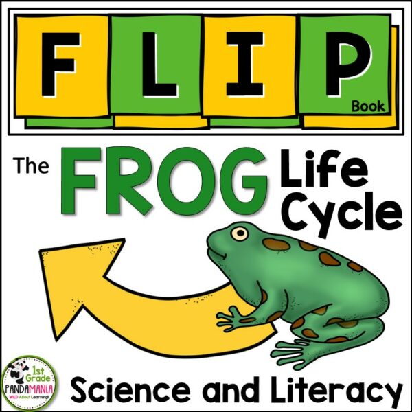 EASY FLIP Book Fun For Plant And Animal Life Cycles - 1st Grade Pandamania