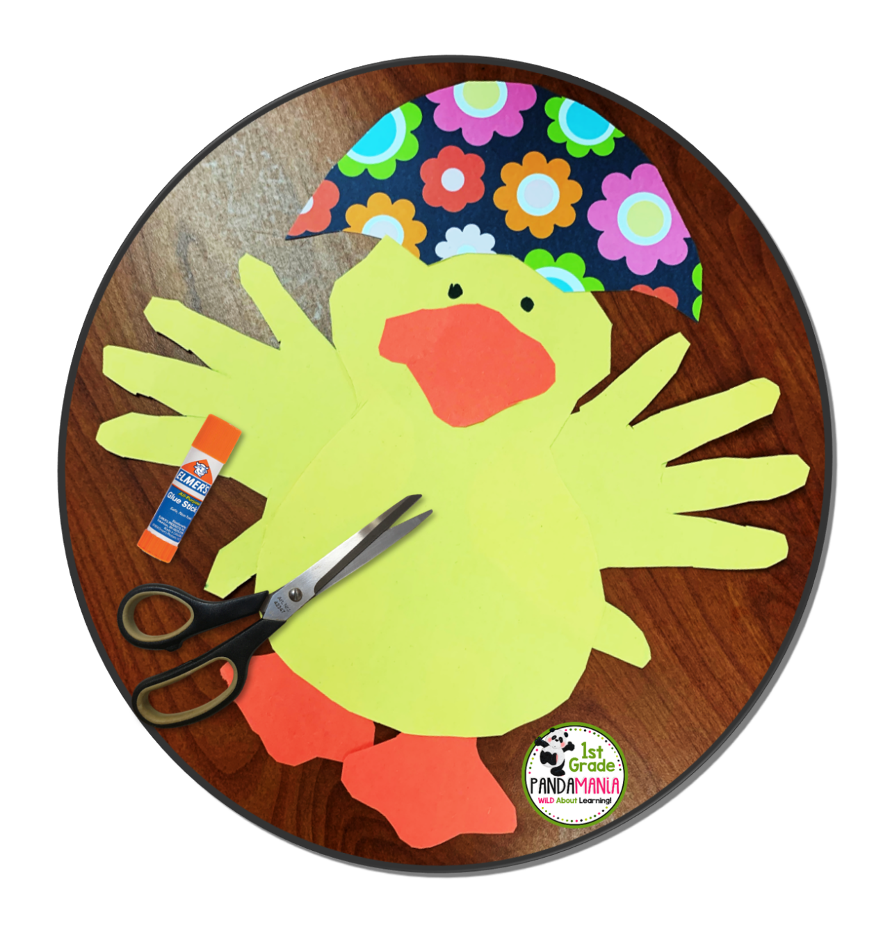 Easy To Make Spring Duck Craft! | 1st Grade Pandamania