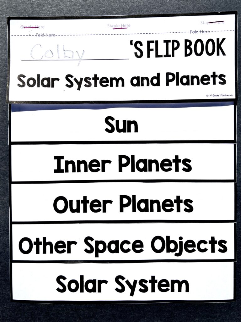 Planets and Solar System Activities for Kids - 1st Grade Pandamania