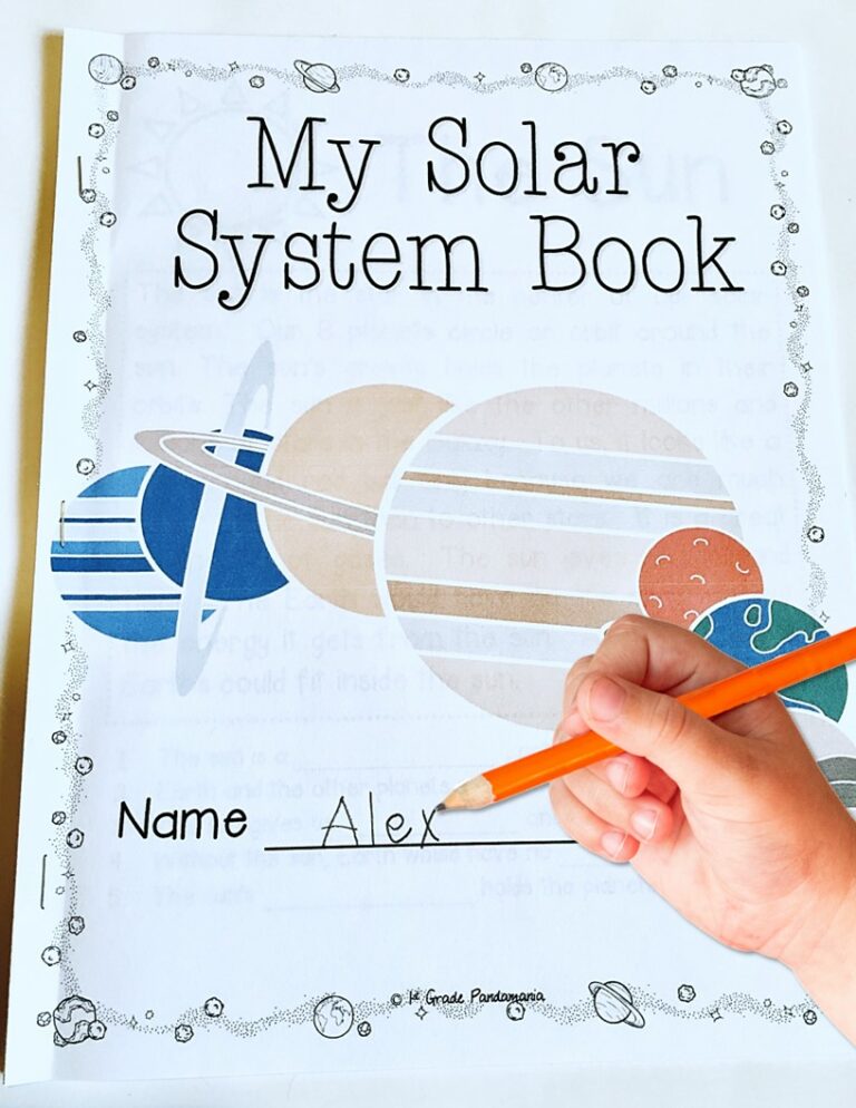 Easy Solar System Activities Packet For 1st, 2nd, And 3rd Grades! | 1st ...
