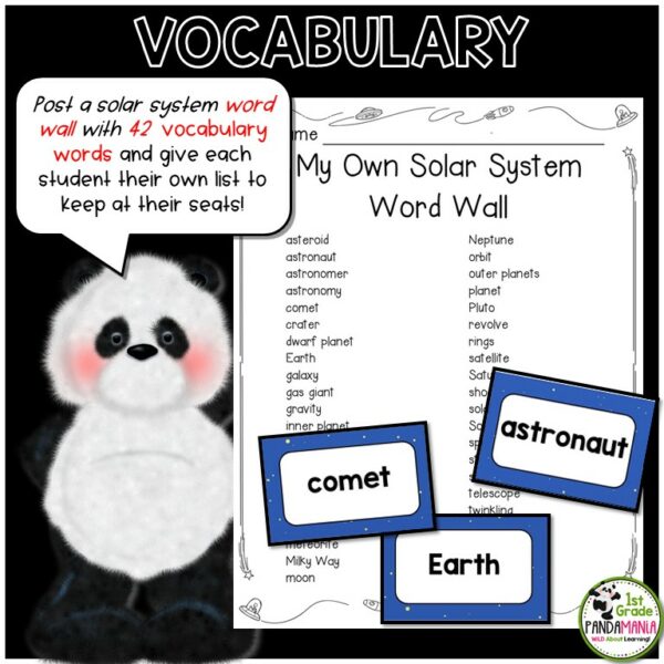 Easy Solar System Activities Packet For 1st, 2nd, And 3rd Grades! | 1st ...