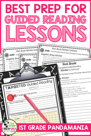 6 Key Steps to Preparing The BEST Guided Reading Lessons! - 1st Grade ...