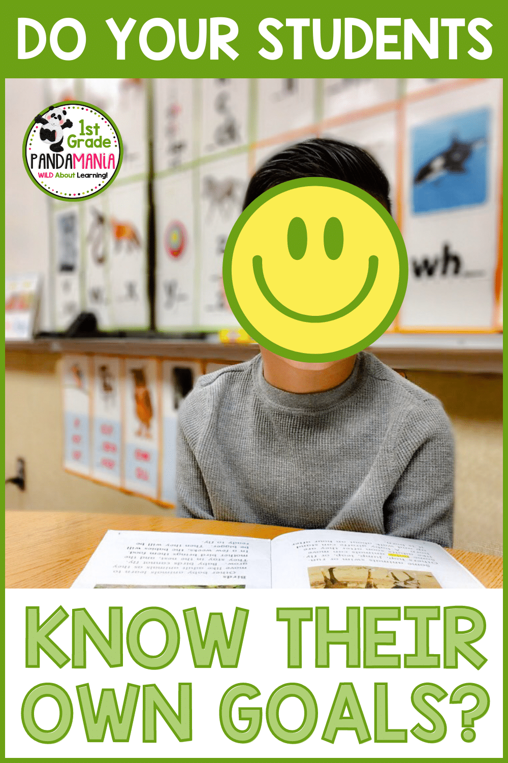Do Your Students Know Their Goals? + FREEBIE! - 1st Grade Pandamania
