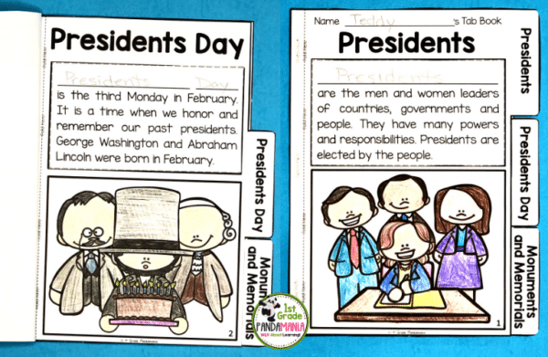 FREEBIE Sampler Of My Presidents' Day Activities Pack! | 1st Grade ...