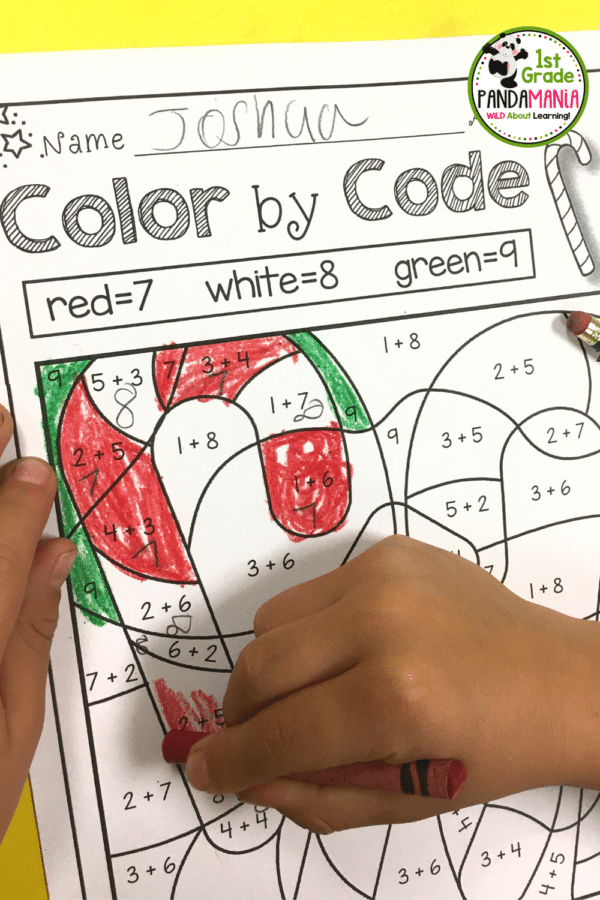 The Best All Year Long Color By Code Activities | 1st Grade Pandamania