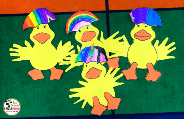 Easy To Make Spring Duck Craft! | 1st Grade Pandamania