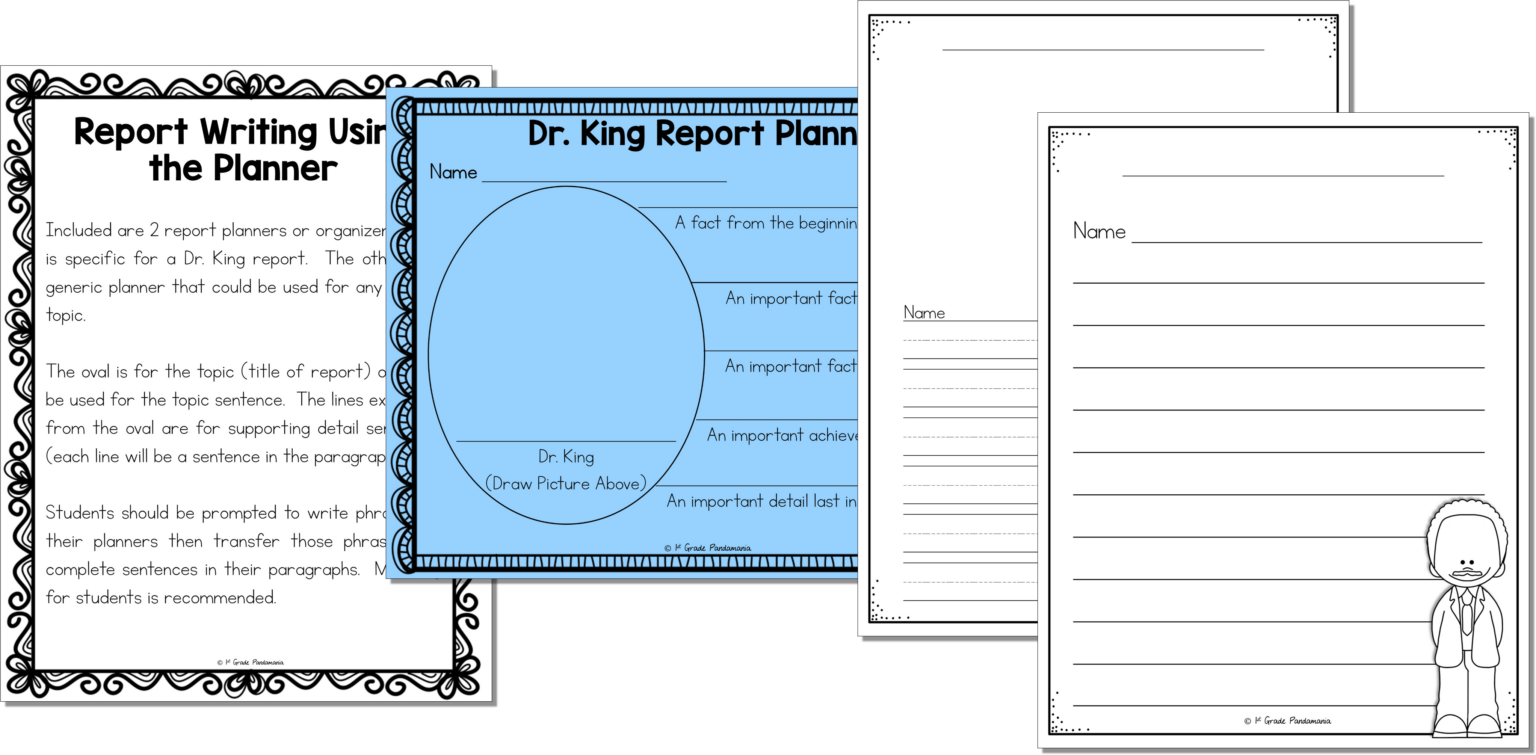 Celebrate the New Year With Dr. King - 1st Grade Pandamania