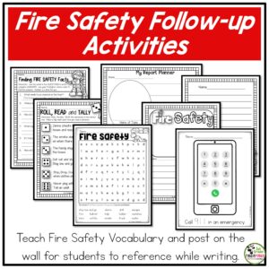 Important Fire Safety with Firefighter Jenna - 1st Grade Pandamania