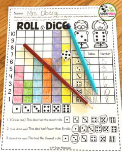 Graphing Worksheets Through The Year + Sampler | 1st Grade Pandamania