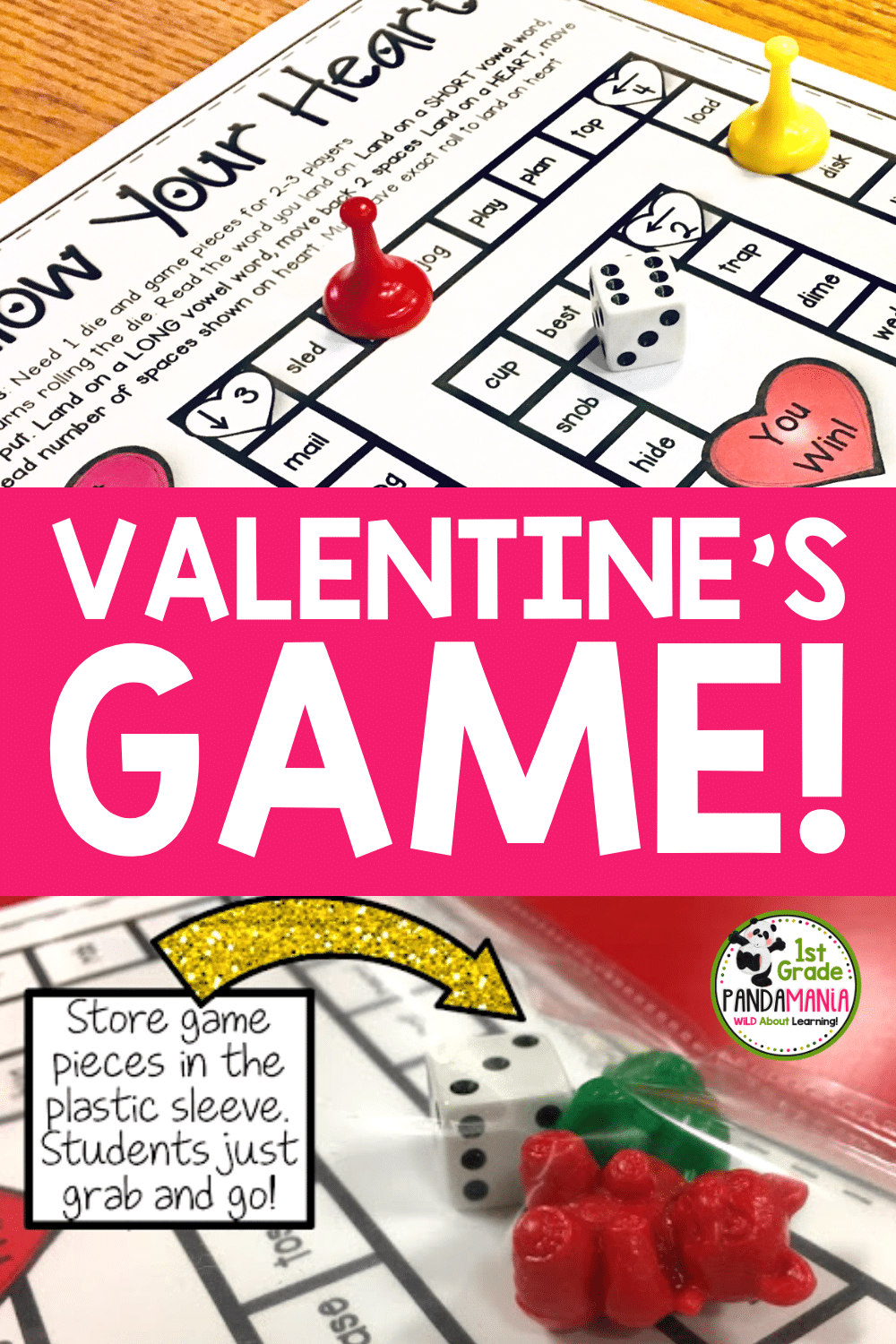 Valentine's Day FUN While Learning + FREEBIE! - 1st Grade Pandamania