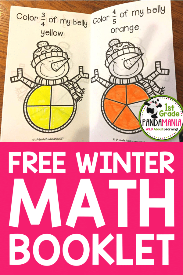 FREE Winter Math Games For 1st Grade! | 1st Grade Pandamania