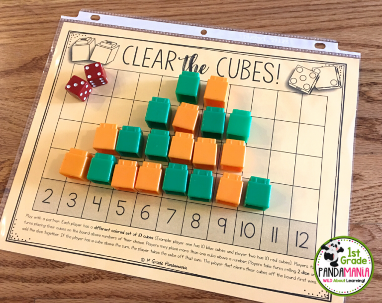 Best Print and Play Math Games for K-2! - 1st Grade Pandamania