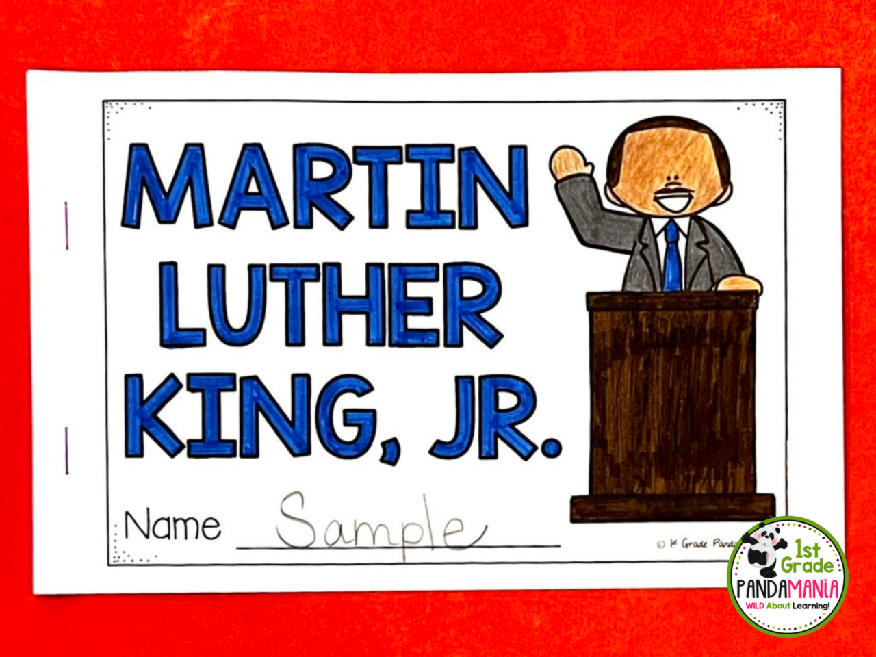 Celebrate the New Year With Dr. King - 1st Grade Pandamania
