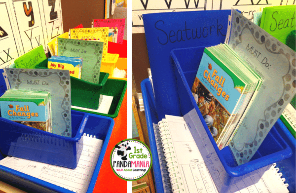 Must Do May Do: The Best Reading Center Hack | 1st Grade Pandamania