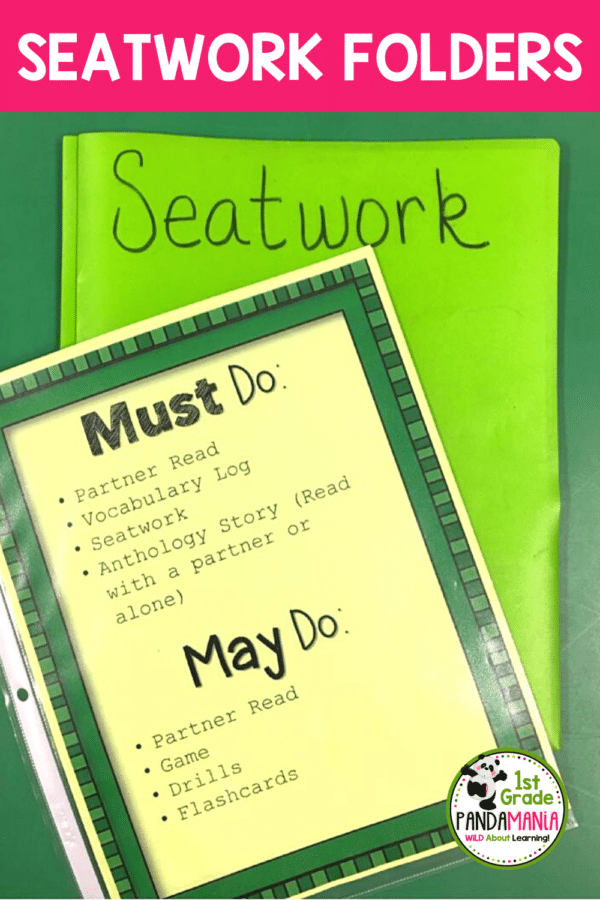 Must Do May Do: The Best Reading Center Hack | 1st Grade Pandamania
