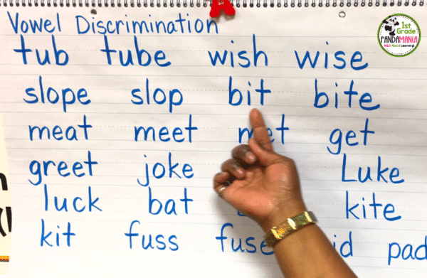 Helpful Tips And Tricks For Teaching Long/Short Vowel Discrimination ...