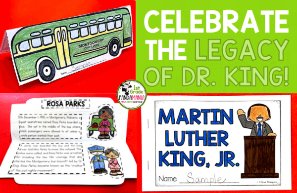 Celebrate The New Year With Activities On Martin Luther King Day | 1st ...