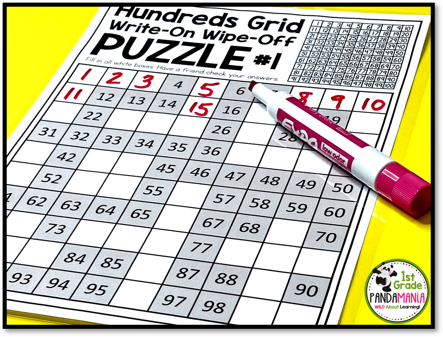 Easy 100th Day Ideas For Kindergarten, 1st & 2nd! | 1st Grade Pandamania