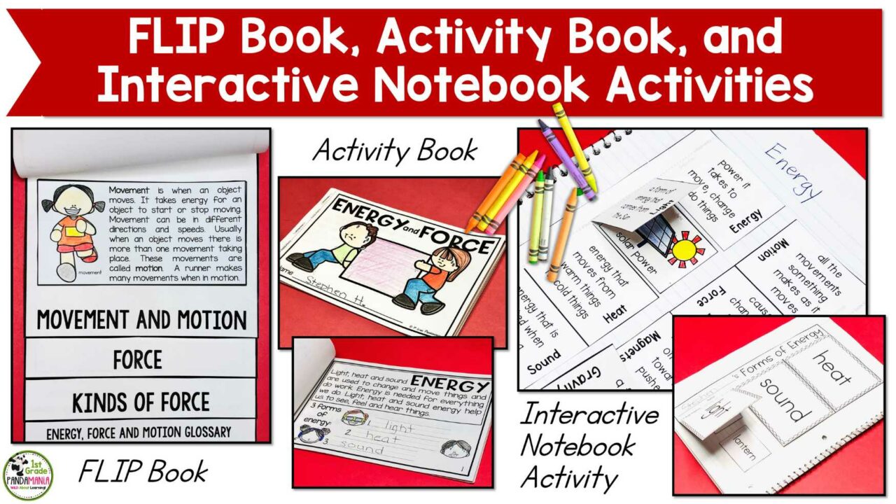 Forms Of Energy, Force And Motion A Primary Grades Science Unit | 1st ...