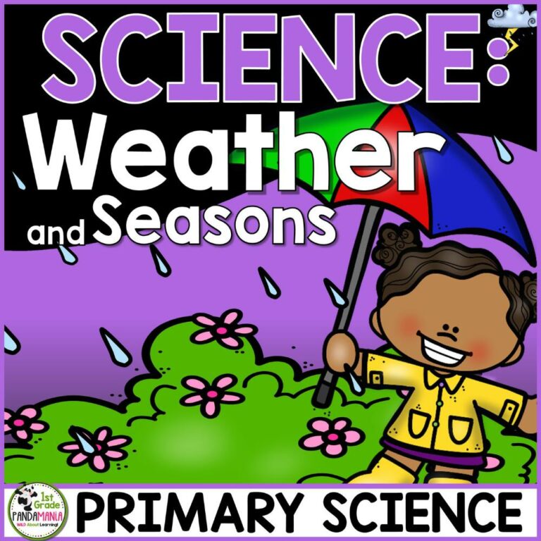 Weather, Seasons And Climate A Primary Grades Science Unit | 1st Grade ...