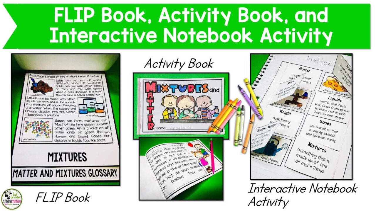States Of Matter, Mixtures And Solutions A Primary Grades Science Unit ...