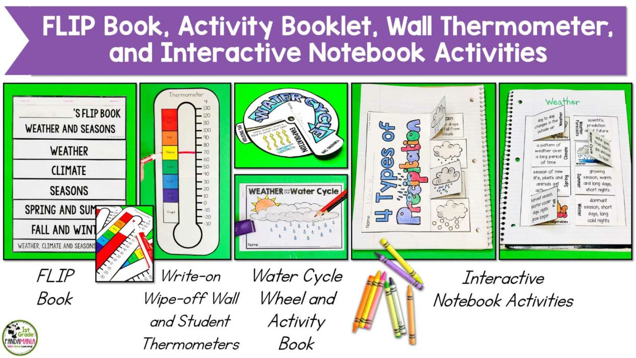 Weather, Seasons And Climate A Primary Grades Science Unit | 1st Grade ...