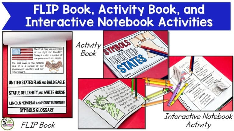 U.S. Symbols Patriotic American Symbols Social Studies Civics Unit (w ...