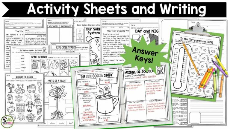 Elementary Science Curriculum And Units Bundle For 1st And 2nd Grades ...