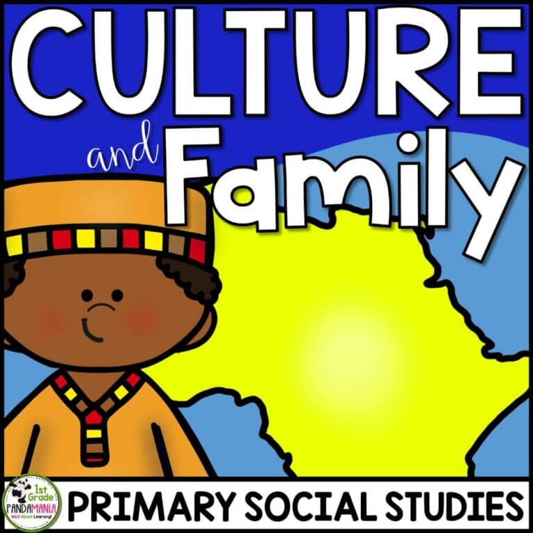 Customs, Family Traditions, And Culture Activities Social Studies Unit ...