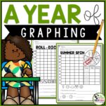 Graphing Worksheets Through The Year + Sampler | 1st Grade Pandamania