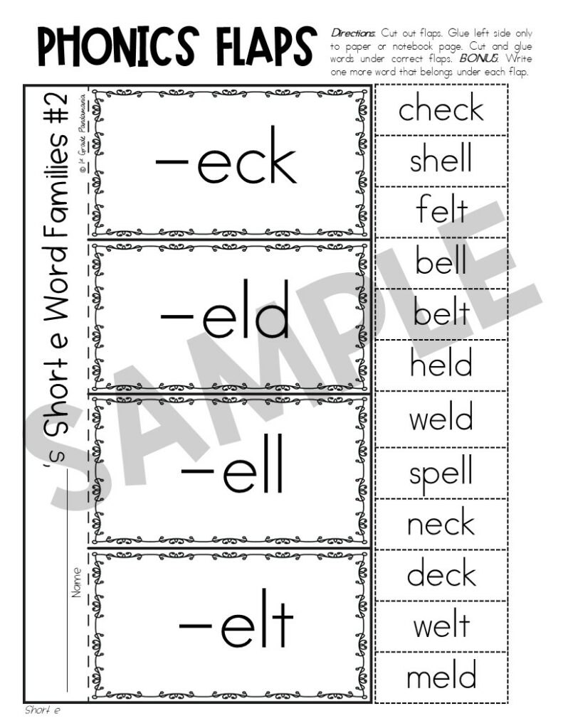 Short Vowel Worksheets Phonics Activities BUNDLE | 1st Grade Pandamania