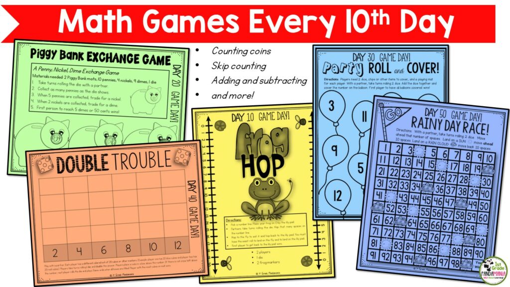 Summer Packet No Prep Review For 1st Grade | 1st Grade Pandamania