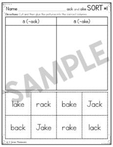 Ck Words Worksheets Phonics Activities | 1st Grade Pandamania