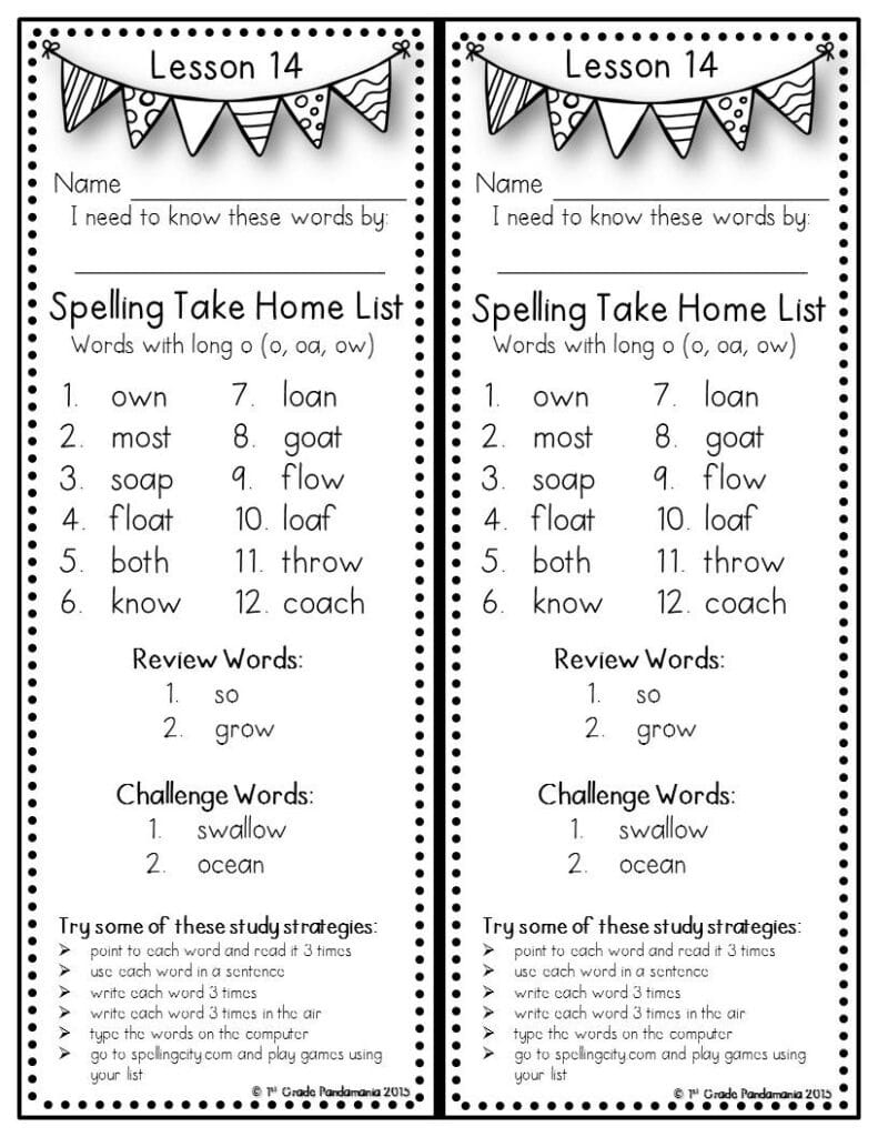 Journeys 2nd Grade Spelling Lists (Weekly) Aligned With HMH Journeys ...