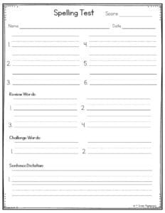 1st Grade Challenge Spelling Words Lists Aligned With HMH Journeys ...