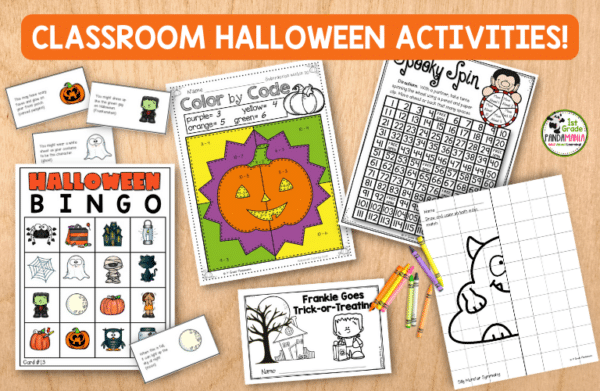 Dozens Of Easy Halloween Activities For The Classroom! | 1st Grade ...