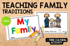 Teaching About Cultures And Family Traditions + FREEBIE! | 1st Grade ...